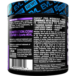 EVLution Nutrition ENGN Pre Workout Supplement – EVLUTION NUTRITION