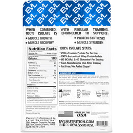 100% Isolate – EVLUTION NUTRITION