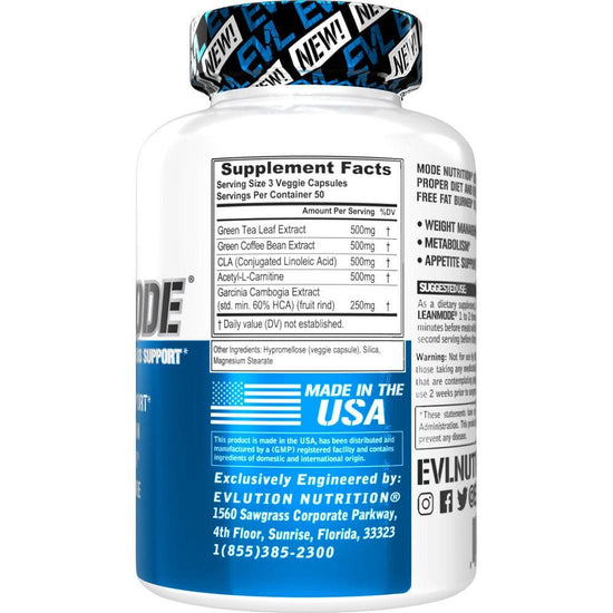 LeanMode (Capsules) – EVLUTION NUTRITION